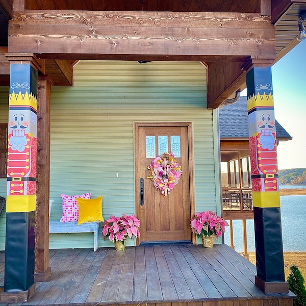 Huggits Royal Nutcracker Column Wrap - Etsy