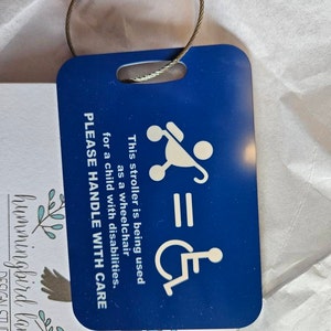 Autism Bag Tag, Autism Alert Tag, Personalized Bag Tag, Autism Hang Tag ...
