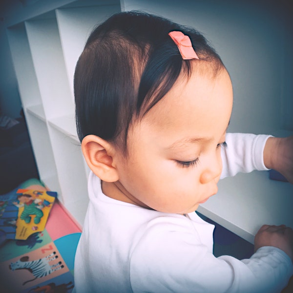 Infant Hair Clips, Baby Hair Clips for Fine Hair, PICK ANY 4, Tiny Hair ...