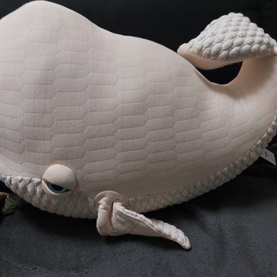 Big Lady Beluga Handmade Plush Toy - Etsy