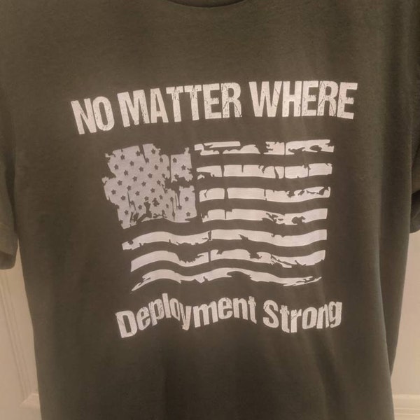 Mom Going Through Deployment T-shirt. Military Mom Shirt for Deployed ...