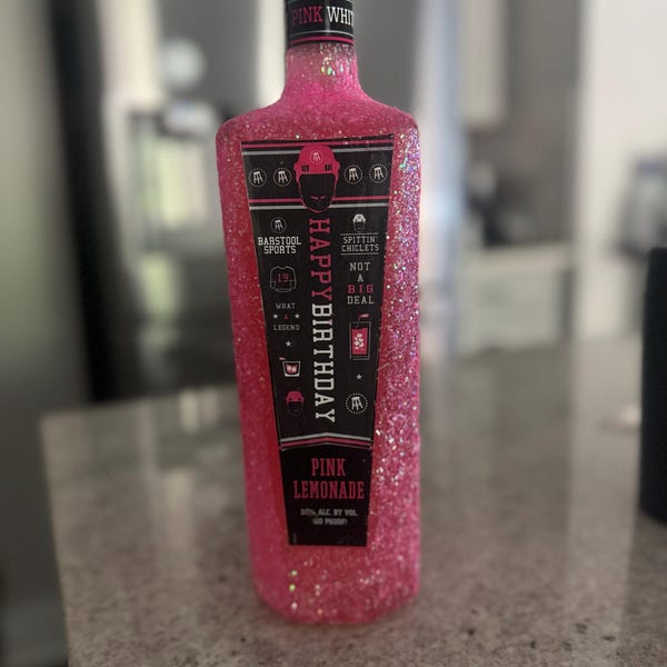 PRINT AT HOME: Pink Whitney Custom Sticker Label | Digital - Etsy