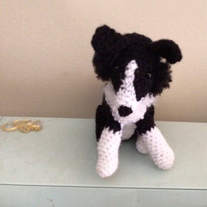 Crochet Pattern for Finnly, Realistic Crochet Border Collie Dog ...