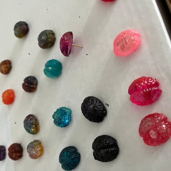 Mini Brain Silicone Mold-human Brain Mold-brain Resin Mold-brain Candle ...