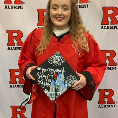 Custom Alien Inspired Grad/graduation Cap Painting - Etsy