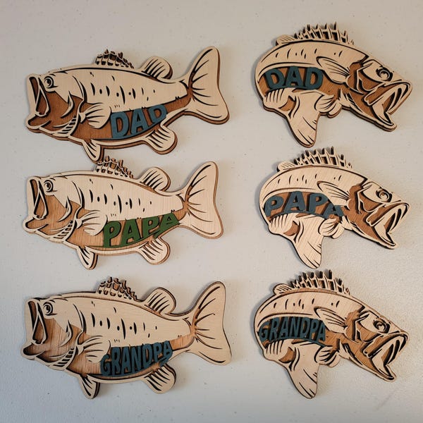 Bass Father's Day Sign-dad-grandpa-uncle-papa-blank One for ...