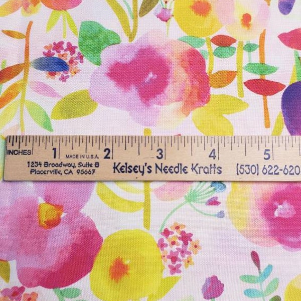 Robert Kaufman Kona Printed Color Chart 24 Fabric PANEL in Multi 365 ...