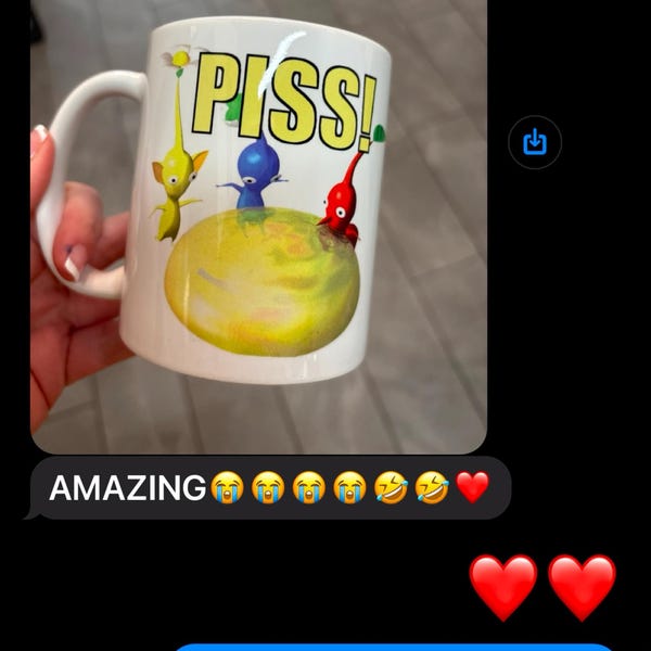 Pikmin PISS Mug - Etsy