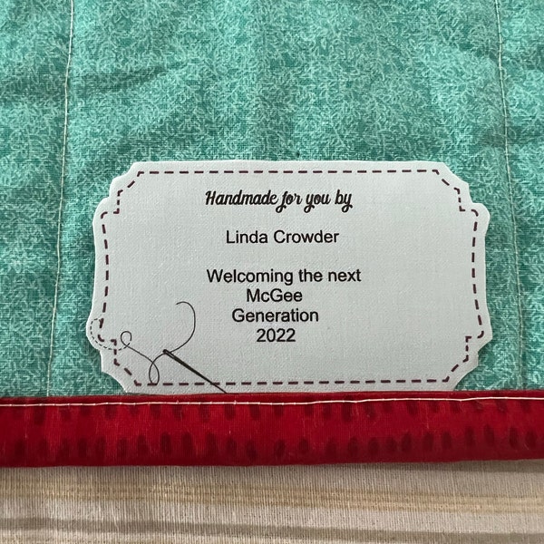 Baby Rag Quilt Pattern - Fully Illustrated Tutorial PDF - Instant ...