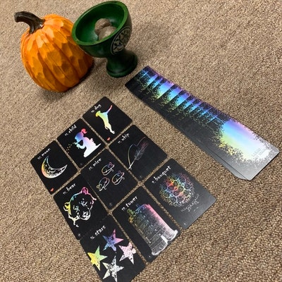 SHIMMER MINI SIZE Lenormand Oracle - Etsy