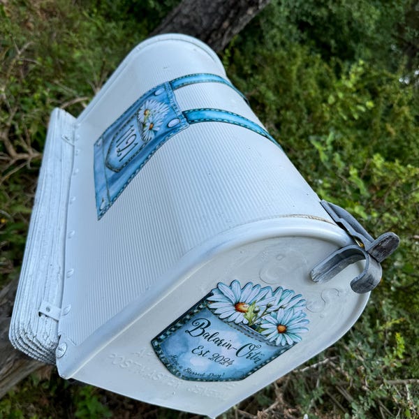 Mailbox Magnet Partial Cover Ladybug Address Numbers With Set of 2 ...