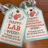 Lab Week Tag Printable / Medical Laboratory Professionals Week Tags ...