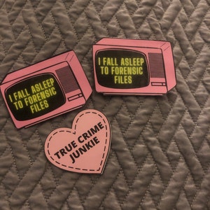Crime Junkie True Crime Aesthetic Enamel Pin True Crime Gifts Horror ...