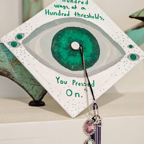 Custom Memorial Graduation Cap Tassel Charm, Keep Your Loved One's ...