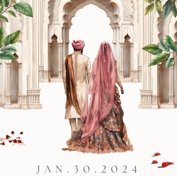 Hindu Wedding Program Guide Ceremony Indian Wedding Program Shaadi ...