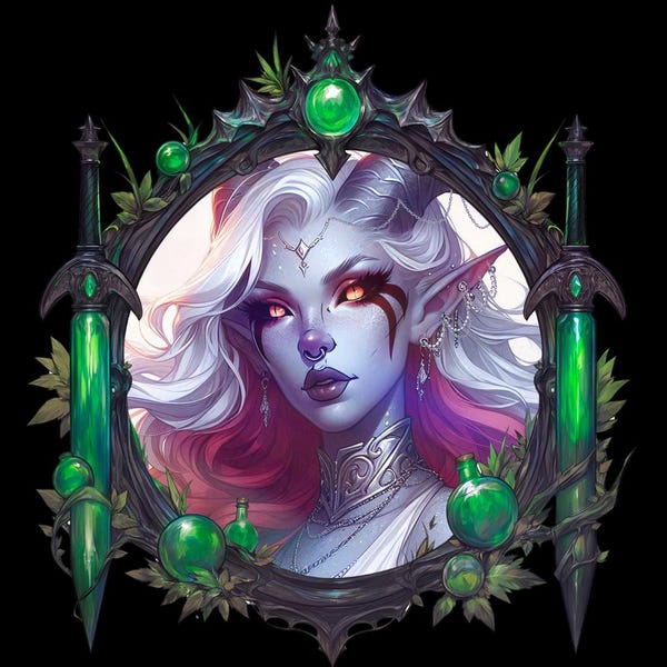 Red Roses D&D Token Frame: Floral Border (digital Download) - Etsy