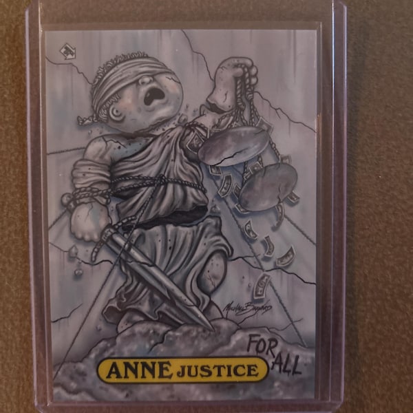 ANNE Justice for All - Metallica Garbage Pail Kids Themed Parody Card ...