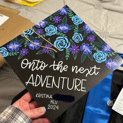 Football Athlete Touch Down Grad Cap Topper Graduation Gift Tassel ...