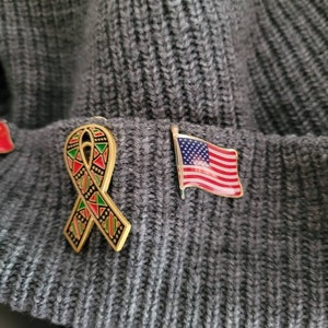 Black Heritage Awareness Lapel Pin - Etsy