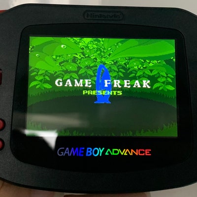 Game Boy Advance GBA Luminous Clear Green LCD IPS V2 Backlight - Etsy UK