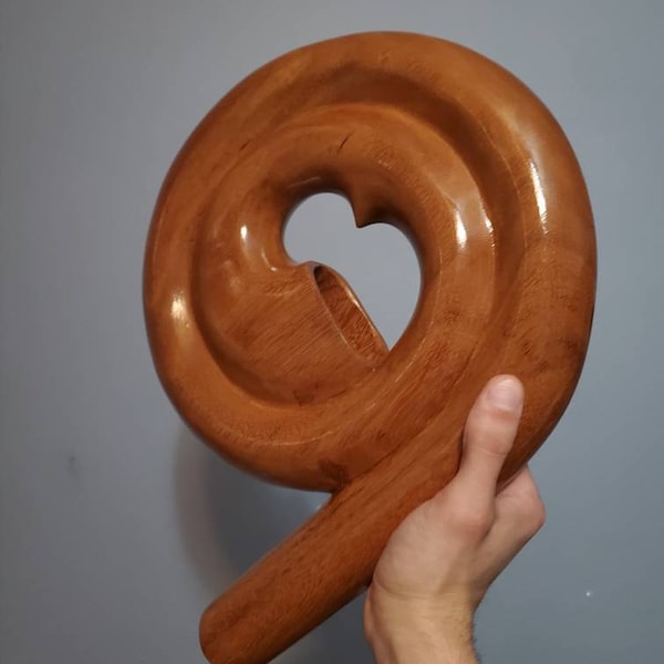 Spiral Didgeridoo Instrument , Travel Didgeridoo Small Digeridoo Didge ...