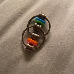 The Wave Bike Chain Link Fidget Toy | Etsy