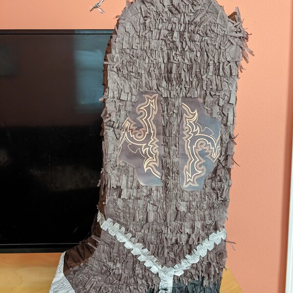 Cowboy Boot Piñata! 27” X 16”x 4” - Etsy