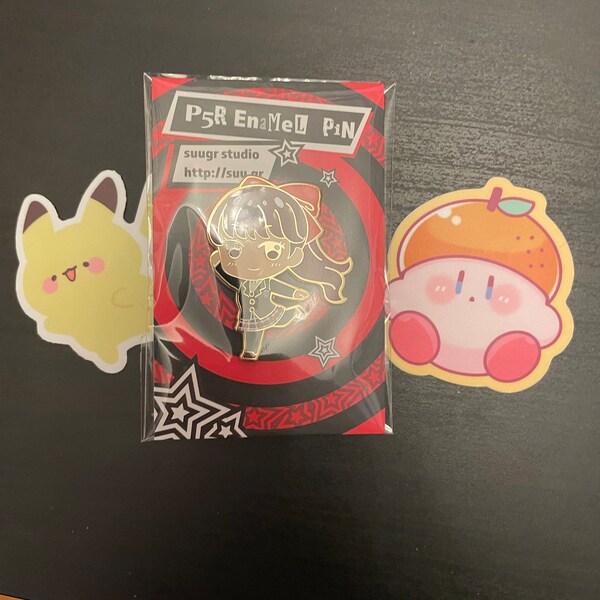 Phantom Thief Kasumi/sumire Yoshizawa "the Violet" Enamel Pin ...