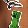 Minecraft Vinyl Decal Stickers - Etsy