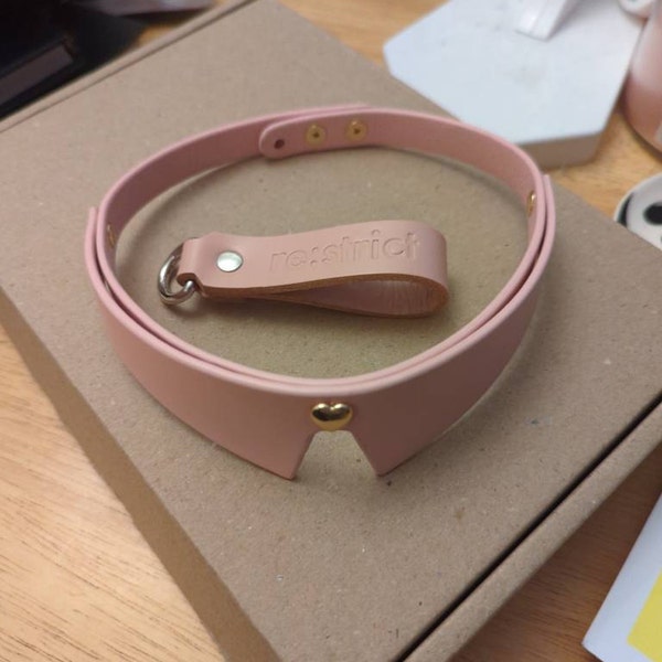 Premium Leather Posture Collar, Neck Corset, BDSM Leather Collar, Wide ...