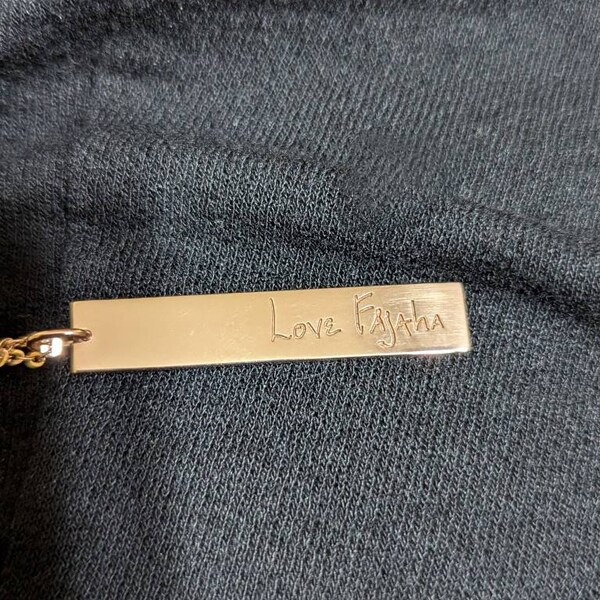 Hammered Bracelet Engraved Cuff Bangle Engraved Bracelet Signature ...