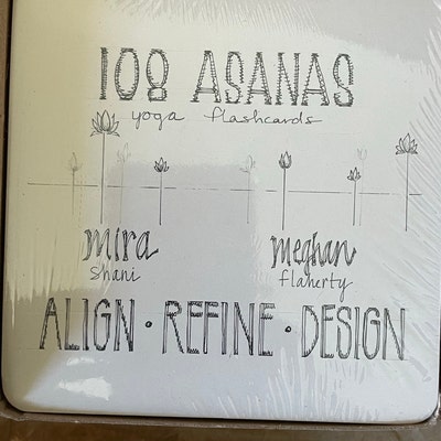 108 Asanas Flashcards Yoga Cards 108yogalove Align. Refine. Design ...