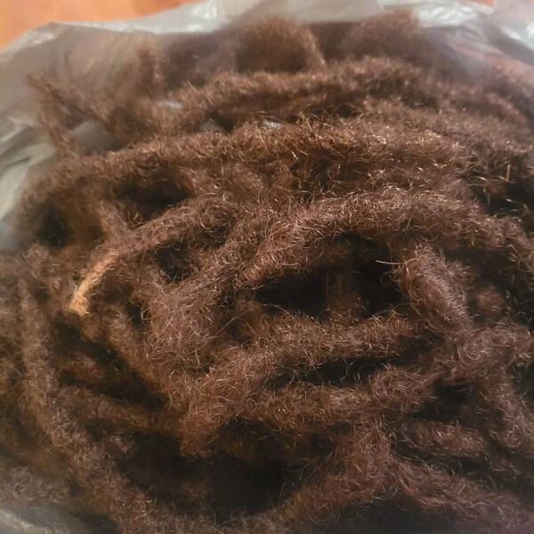 Real Human Hair Loc Extensions Bundles | Permanent & Hand-made ...