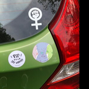 DECAL Feminist Vinyl Decal, Car Decal, Feminist Decal, Feminist Sticker ...