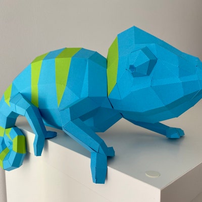 The Original Papercraft Unicorn Paper Trophy - Etsy