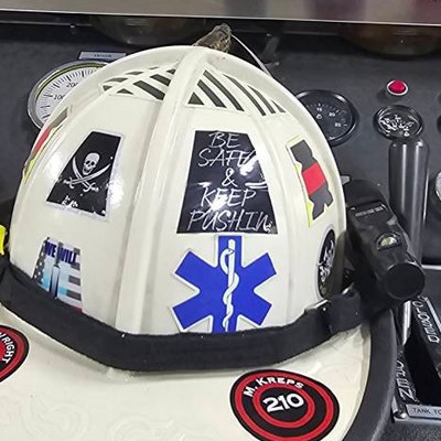 Custom Name/number Bomberos Firefighter Sticker 20 Stickers - Etsy