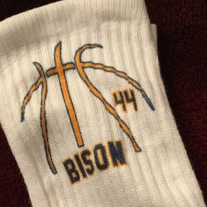 Elite Number Socks 3 Pairs of Personalized Crew socks | Etsy