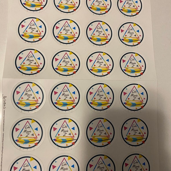 Custom Logo Stickers, Round Branding, Round Logo Stickers, Packaging ...