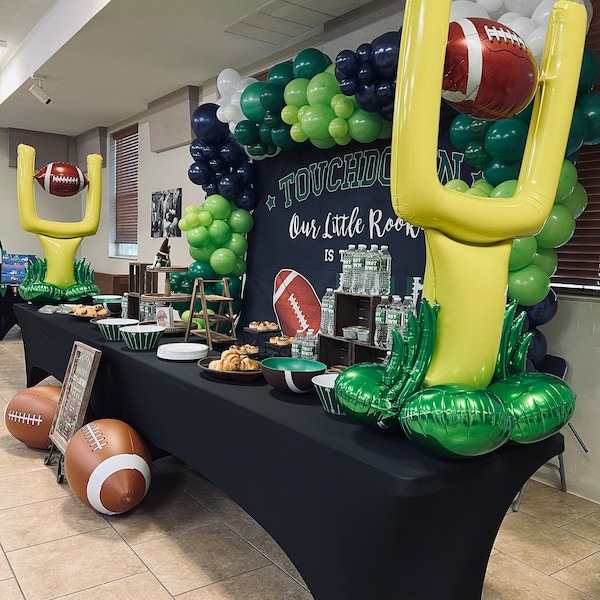 4.5 Ft Life Size Football Goal Post Balloon Super Bowl Balloon Football ...