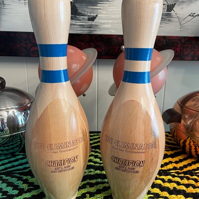 One Plain White Craft Bowling Pin - Etsy