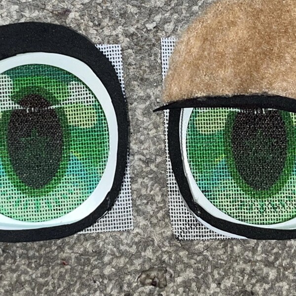 Mesh Fabric Fursuit Eyes DIY Kit [optional Plastic] - Etsy