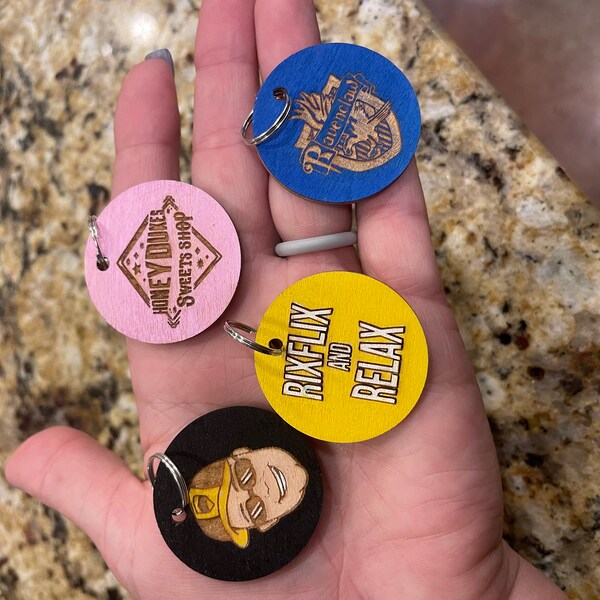 Sports Team inspired Color Palette Keychain - Etsy