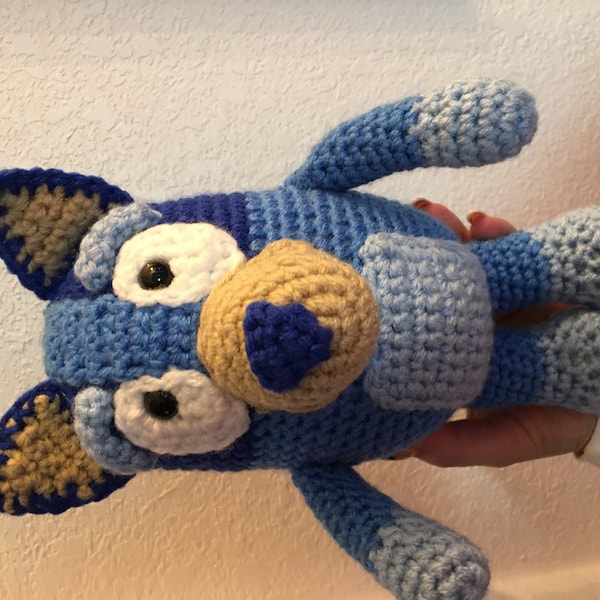 Bluey Plushie Bluey Stuffy Netflix Bluey Crochet Plushie Made to Order ...