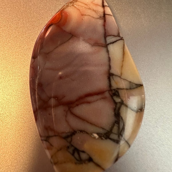 Pair of Vivid Red Orbicular Jasper Slabs - Etsy