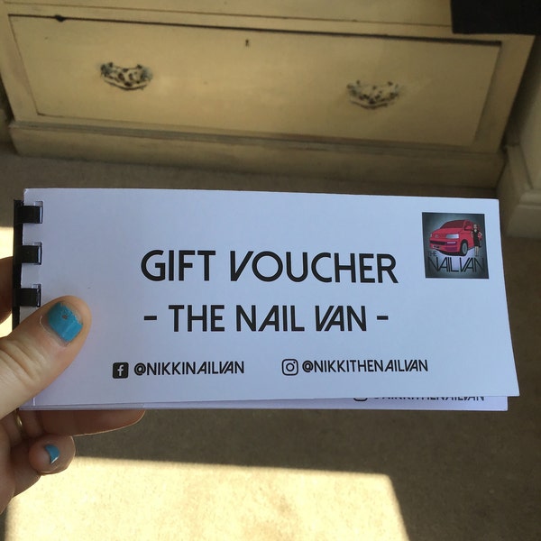 Business Gift Voucher Booklets, Business Stationery, Custom Business ...