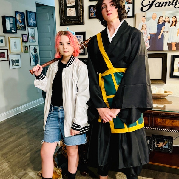 Jujutsu Kaisen Geto Suguru Costume, Halloween Cosplay, Black, Blue ...