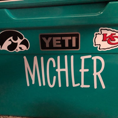 Personalized YETI Cooler Decals-personalized RTIC Cooler Decals-custom ...