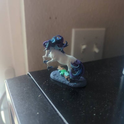 Unicorn Unpainted Miniature - Etsy