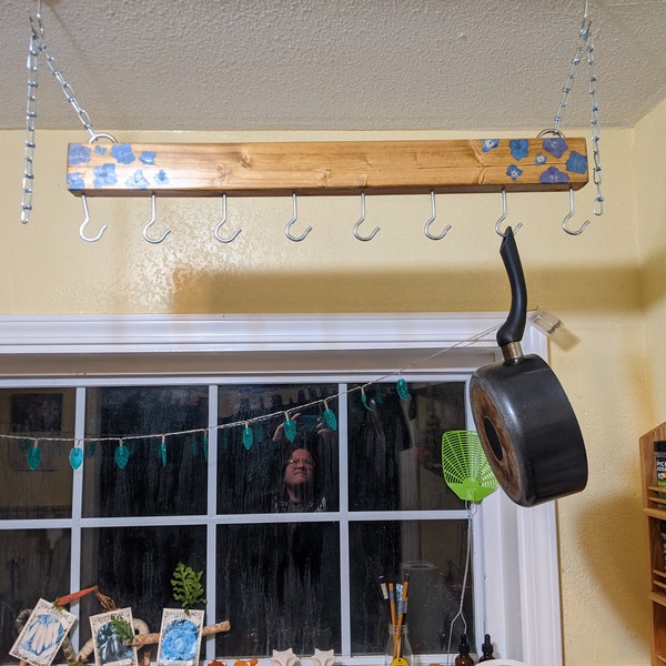 Ceiling Hanging Pot Rack/ Plant Hanger - Etsy