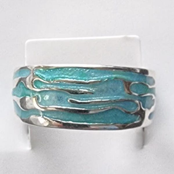 Red Robin Bird Slider Bracelet. Sterling Silver and Orange Enamel ...